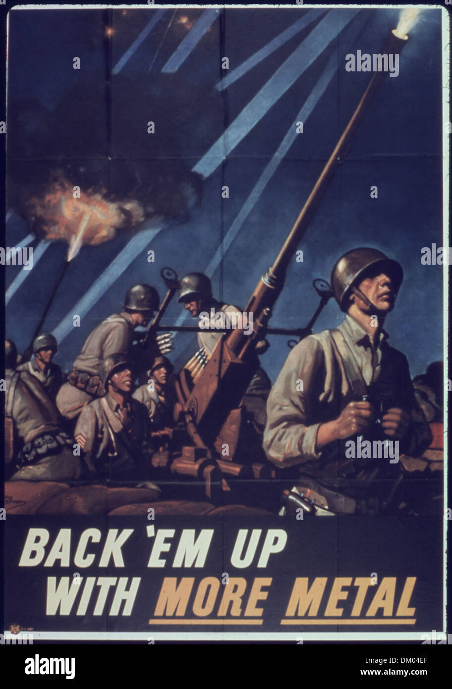This World War II-era propaganda poster stresses the importance of ...