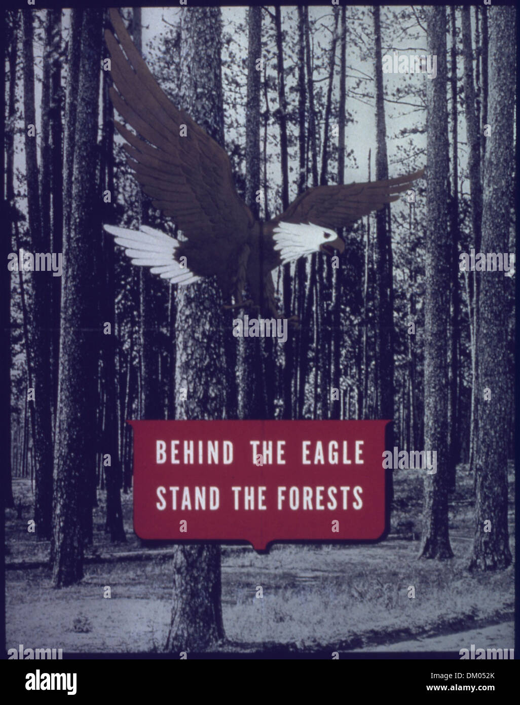 This World War II propaganda poster uses the symbol of the eagle ...
