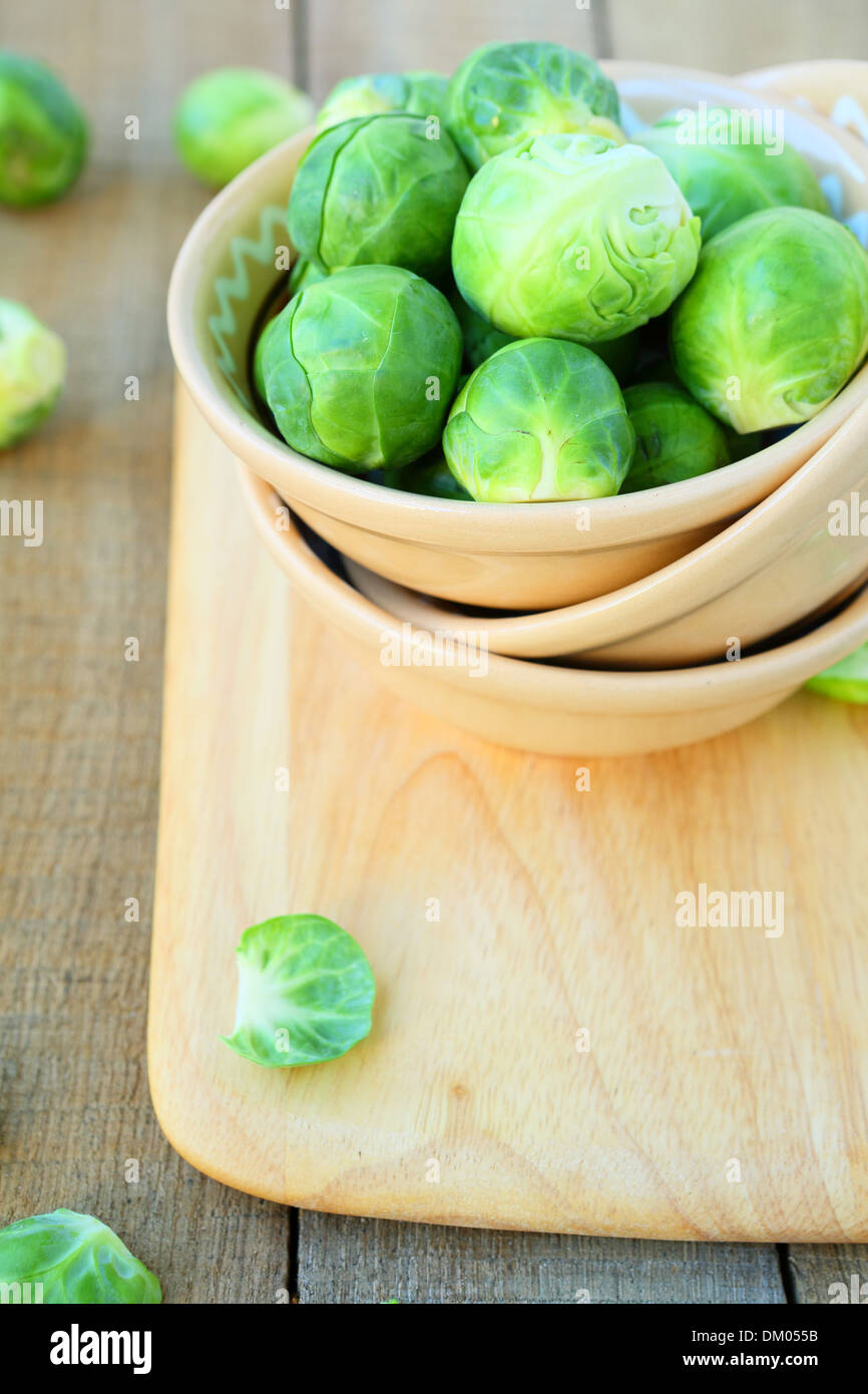 fresh brussels sprouts, vegetables closeup Stock Photo - Alamy