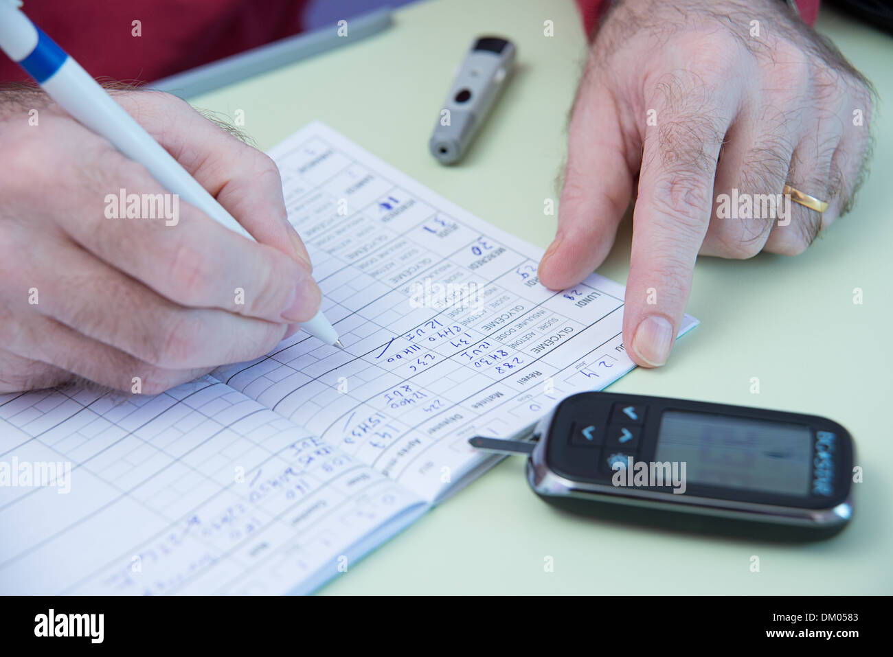 Diabetes test hospital hi-res stock photography and images - Alamy