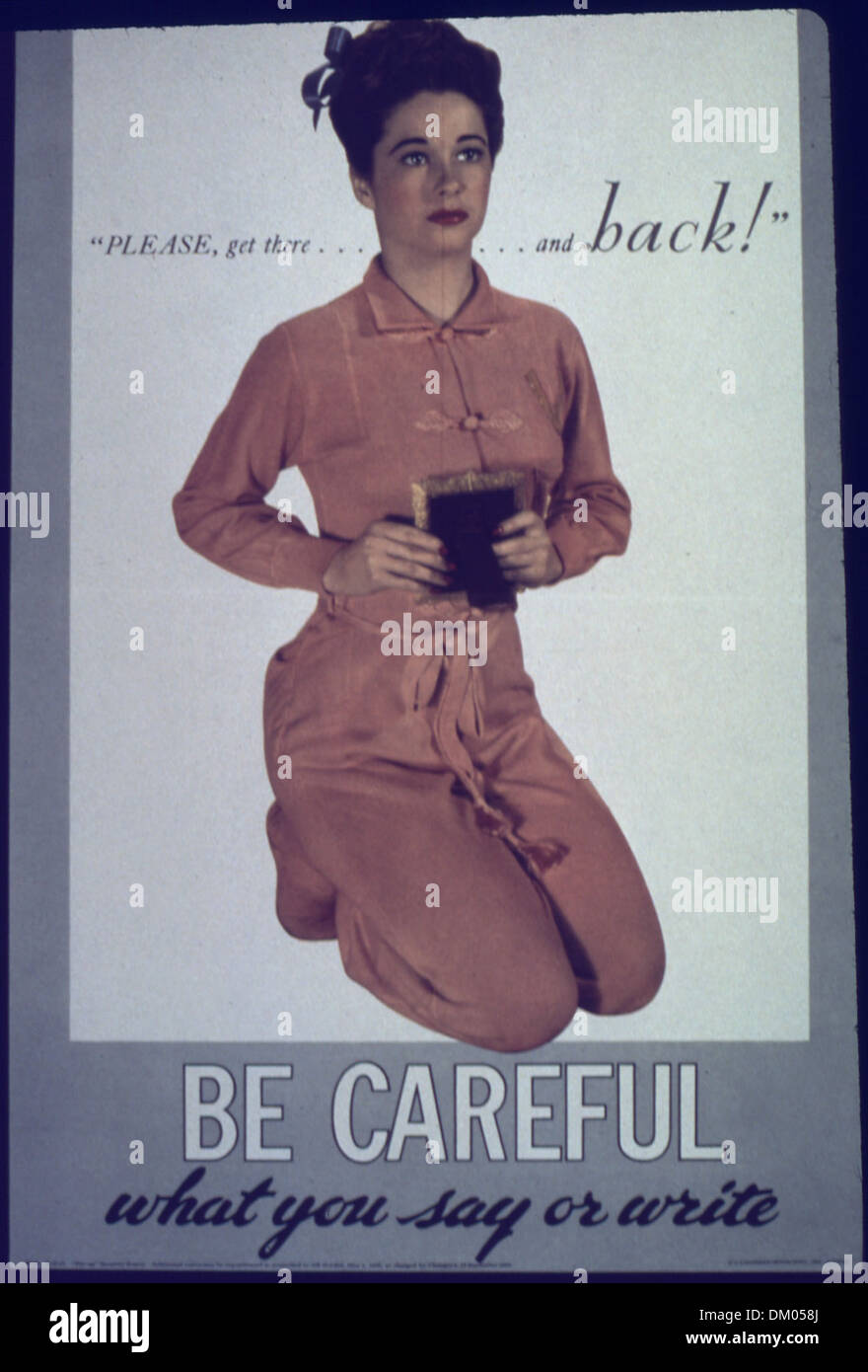 This World War II-era American propaganda poster stresses the ...