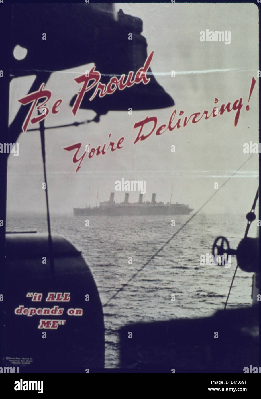 This World War II propaganda poster encourages workers to feel pride in ...