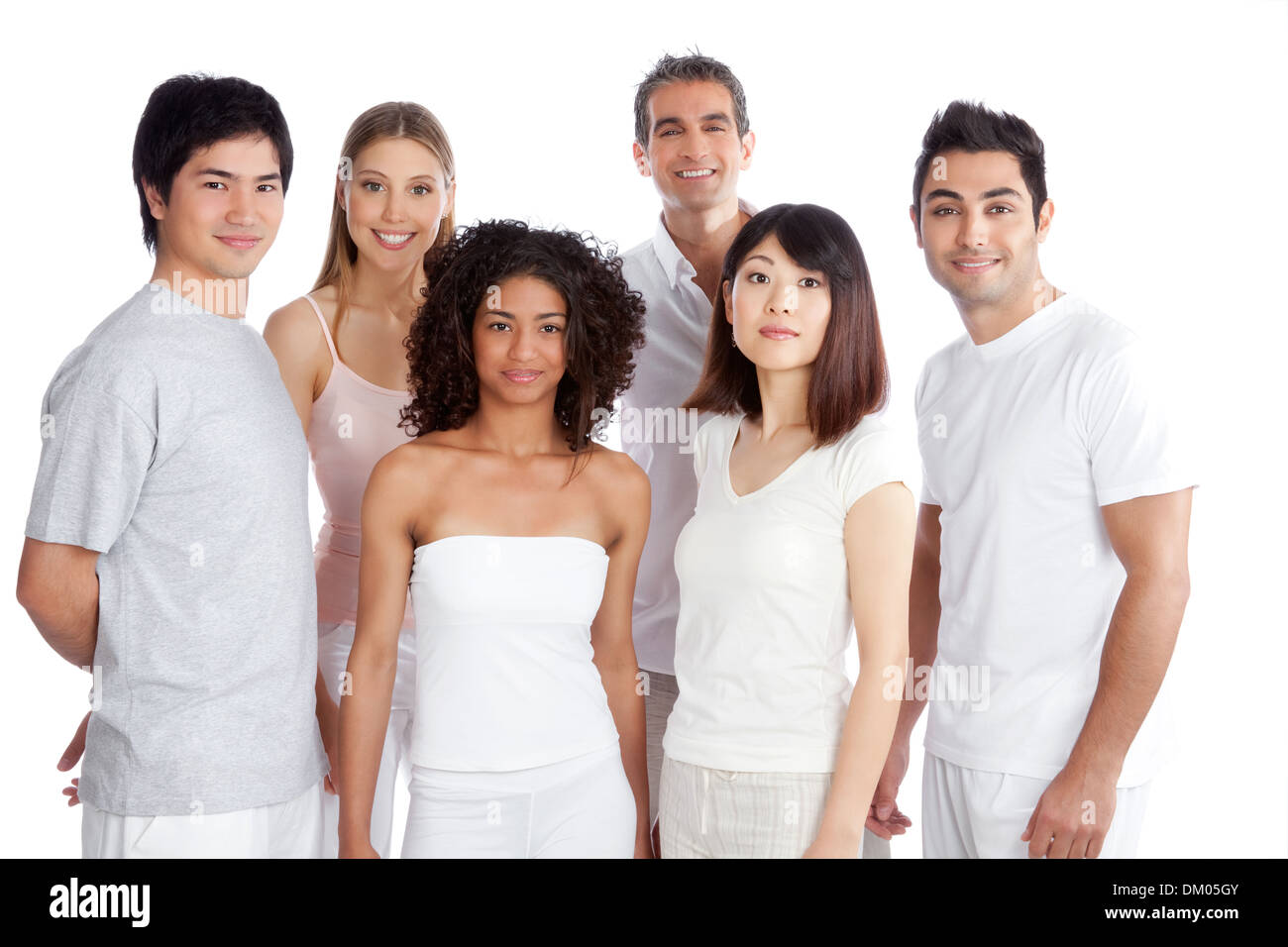 Multiethnic Group of People Stock Photo - Alamy