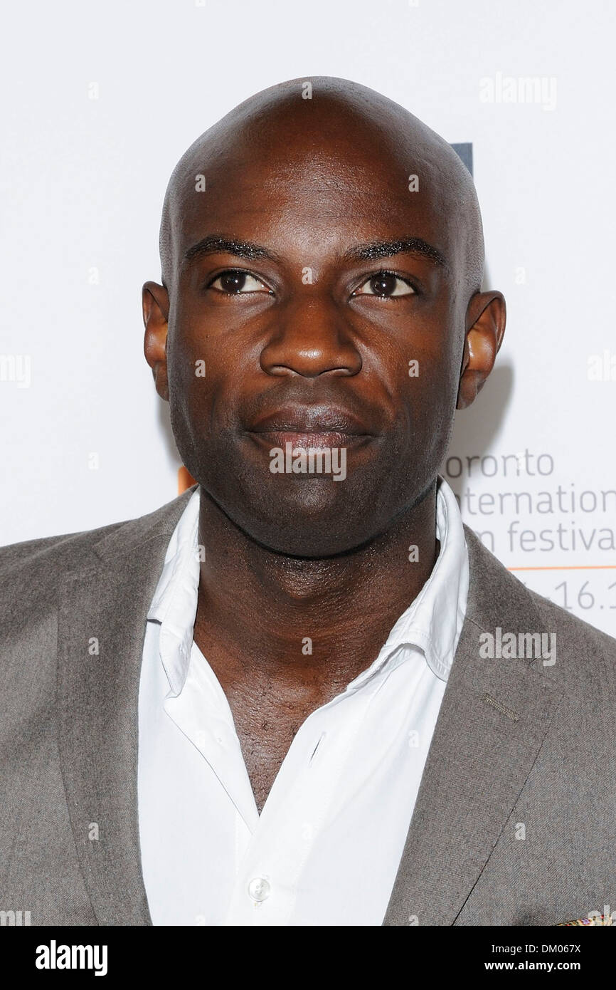 David Gyasi 'Cloud Atlas' premiere arrival at Princess of Wales Theatre ...