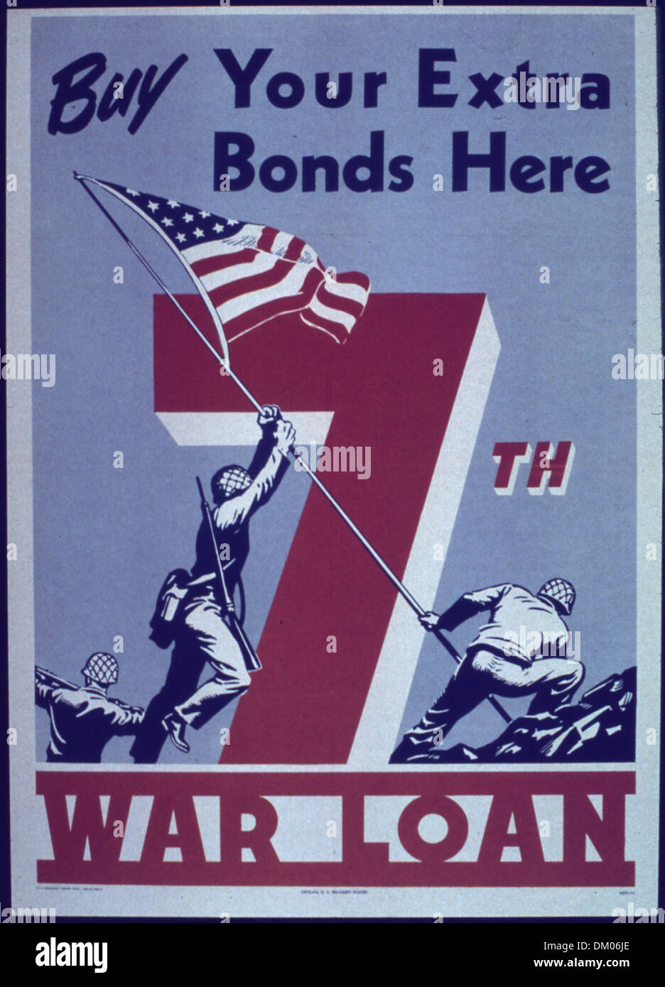 This World War II-era American propaganda poster encourages citizens to ...