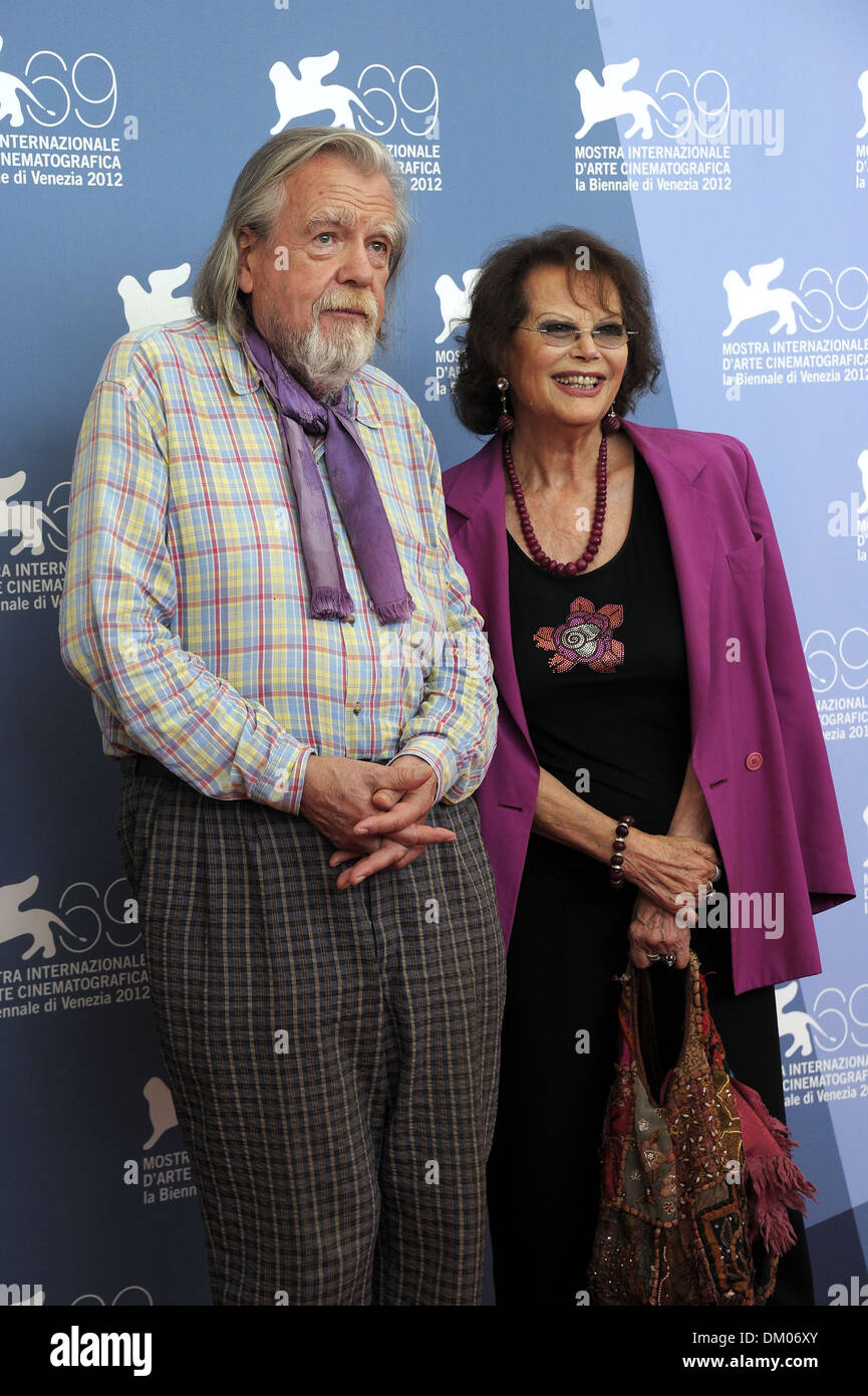 Michael Lonsdale Claudia Cardinale 69th Venice Film Festival - 'Gebo et ...