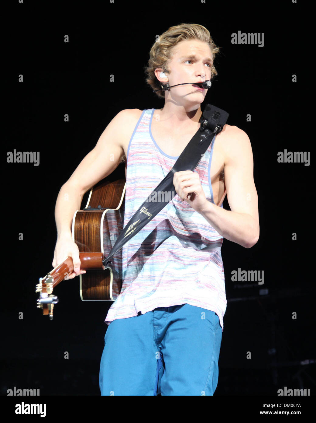 Cody Simpson performs during 'Big Time Rush with Cody Simpson' concert ...