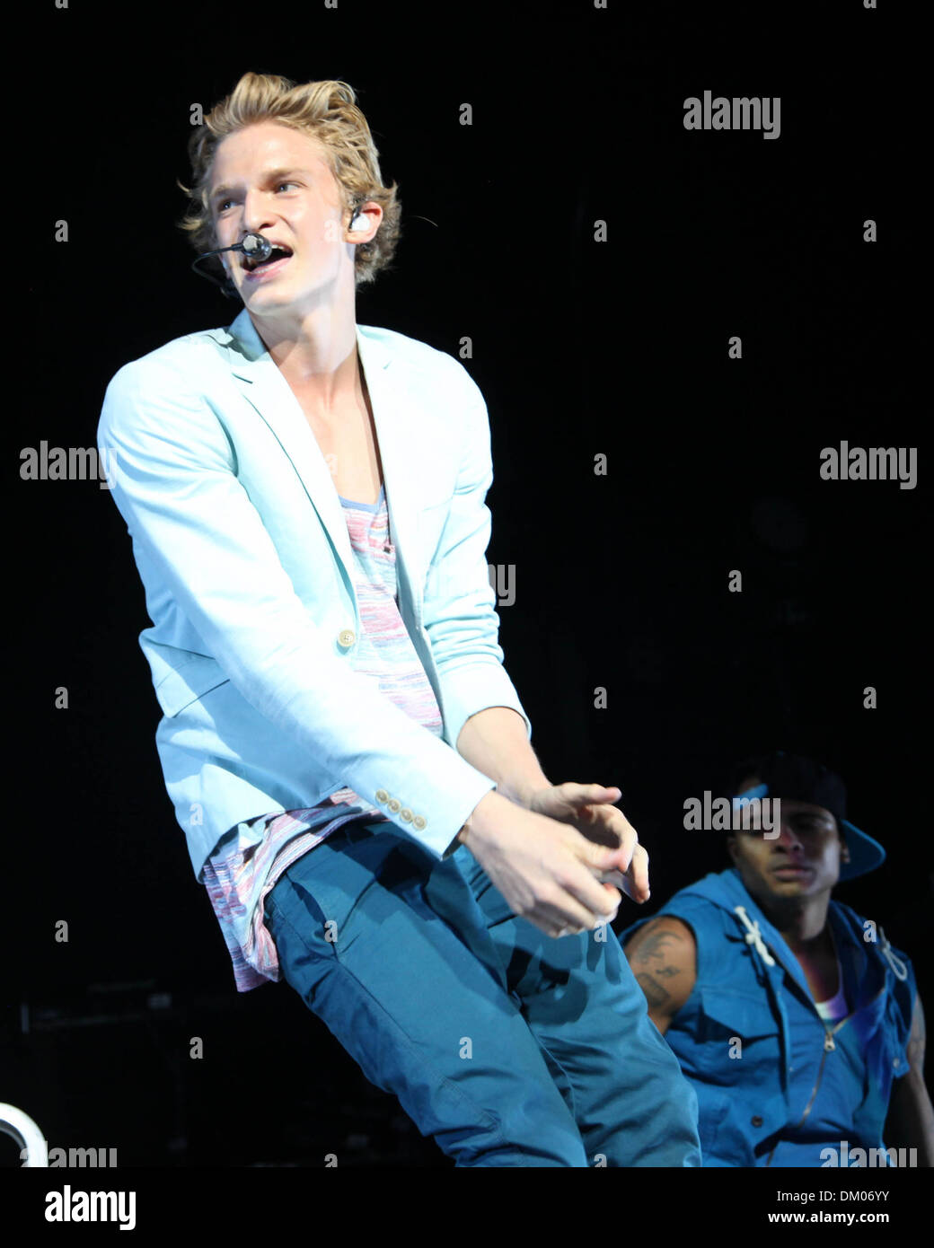 Cody Simpson performs during 'Big Time Rush with Cody Simpson' concert ...