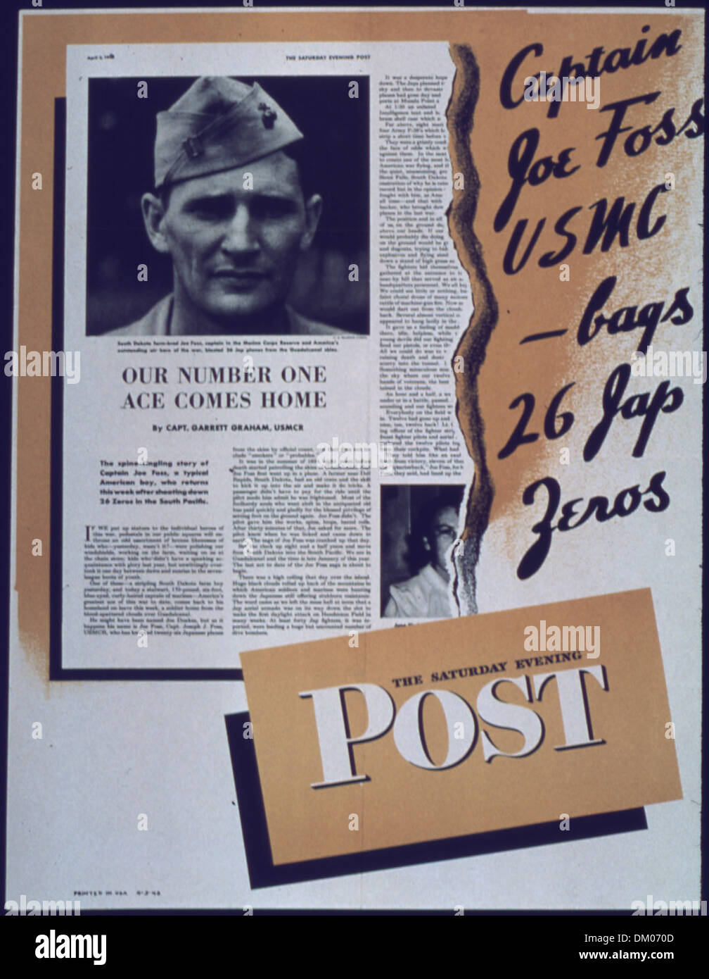 Joe foss hi-res stock photography and images - Alamy