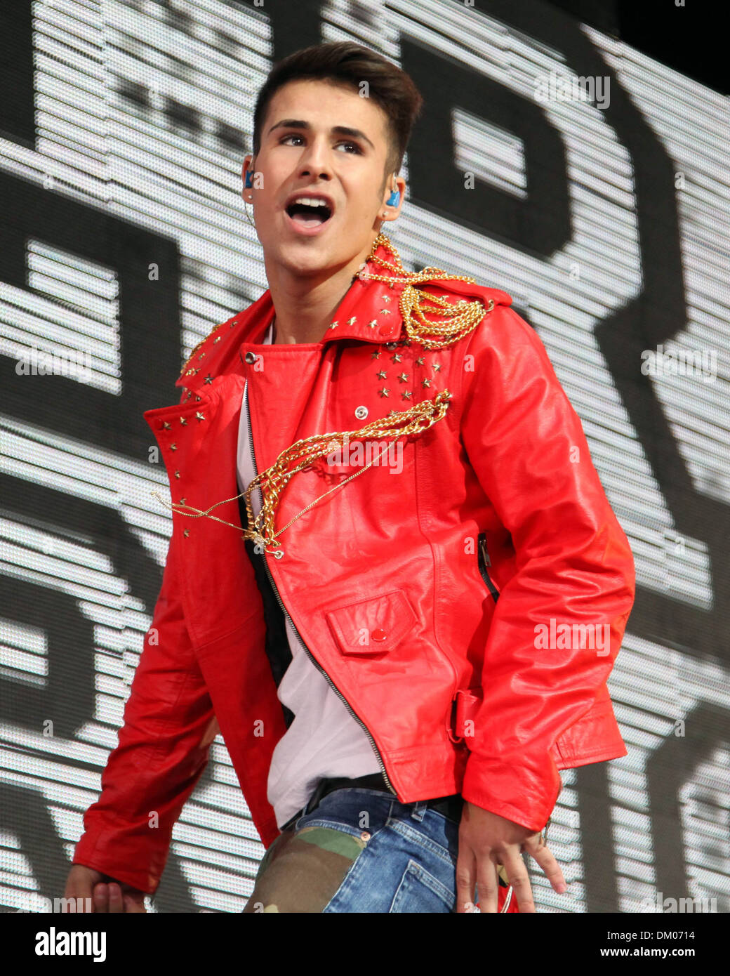 Tyler Mederios performs as opening support for 'Big Time Rush with Cody ...