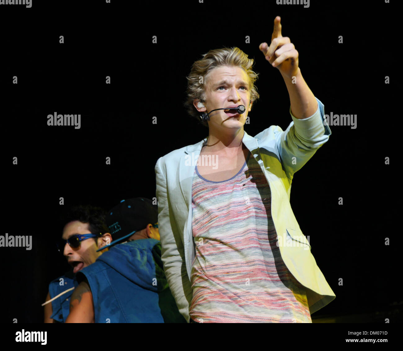 Cody Simpson performs during 'Big Time Rush with Cody Simpson' concert ...