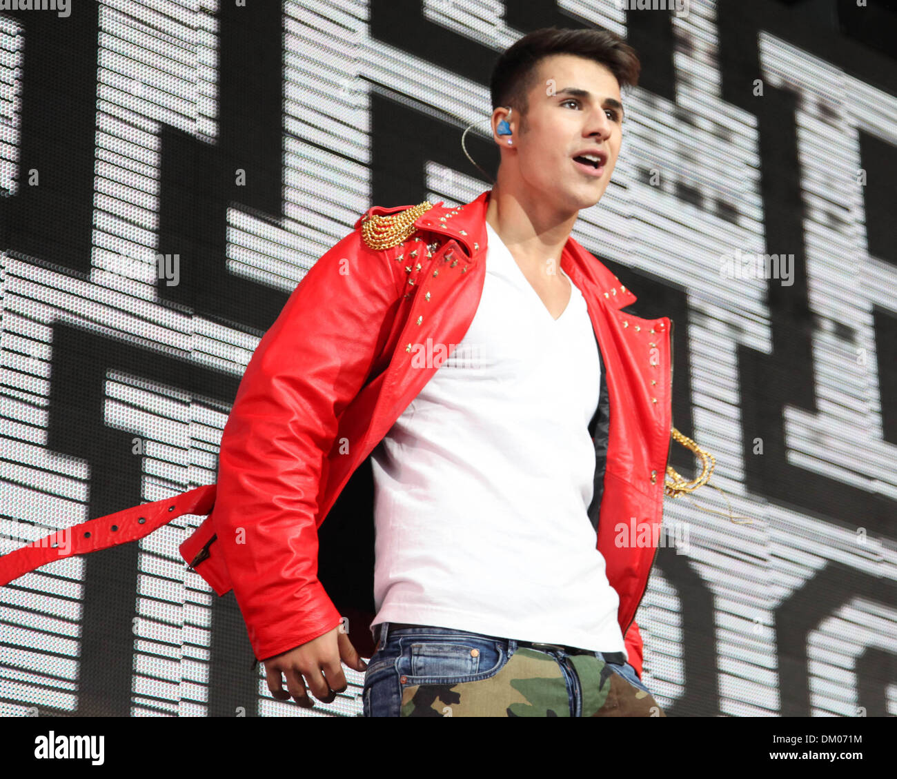 Tyler Mederios performs as opening support for 'Big Time Rush with Cody ...