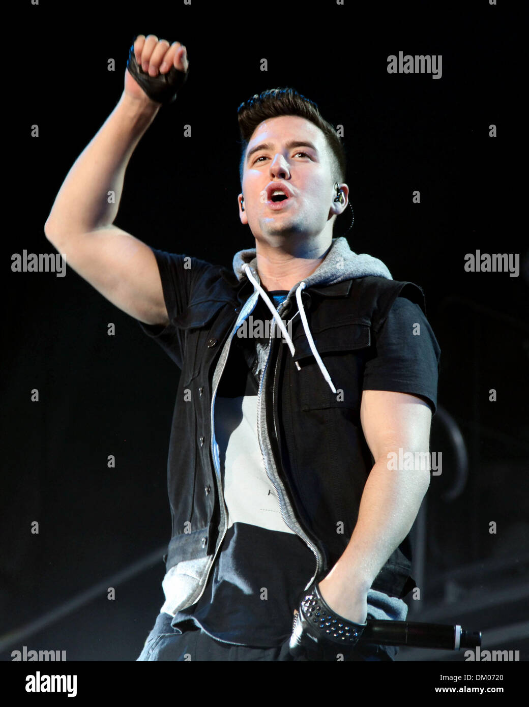 Logan Henderson of Big Time Rush performs during 'Big Time Rush with ...