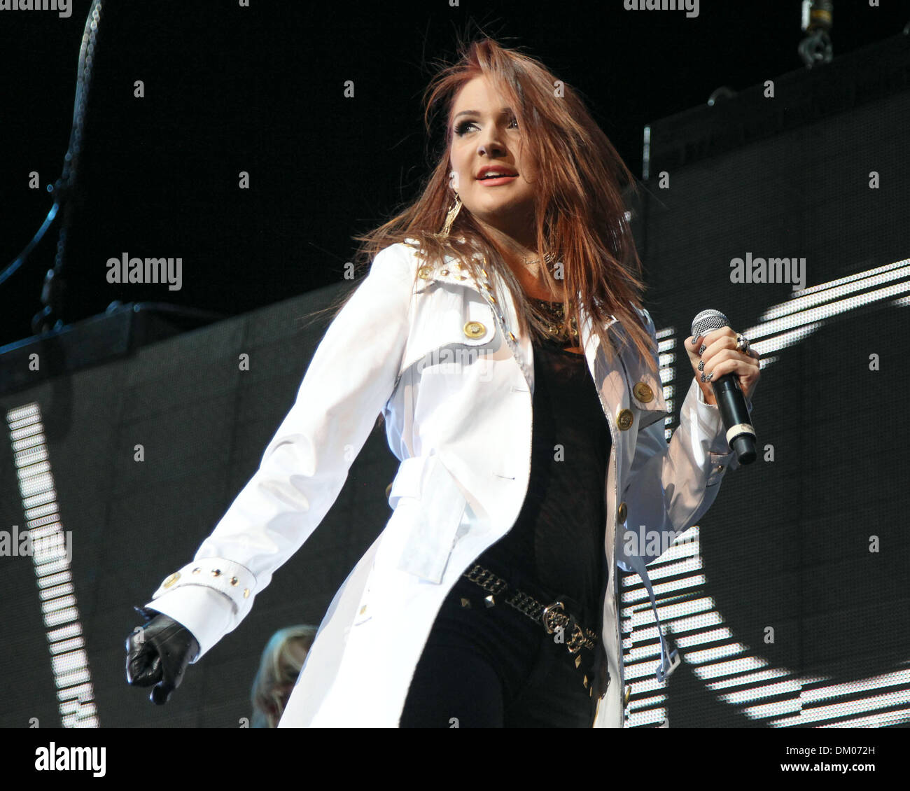 Victoria Duffield performs as opening support for 'Big Time Rush with ...