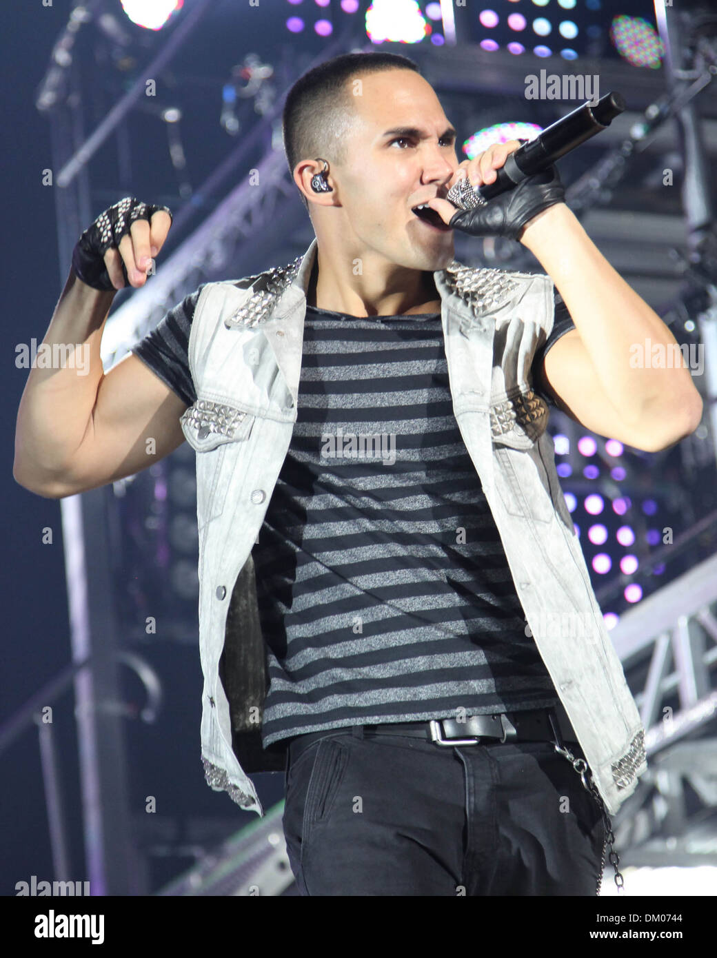 Carlos Pena Jr of Big Time Rush performs during 'Big Time Rush with ...