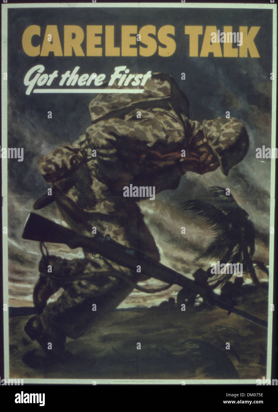 Careless talk posters hi-res stock photography and images - Alamy