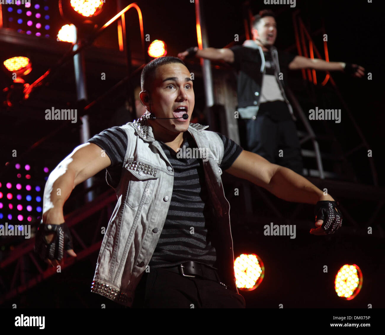 Carlos Pena Jr of Big Time Rush performs during 'Big Time Rush with ...