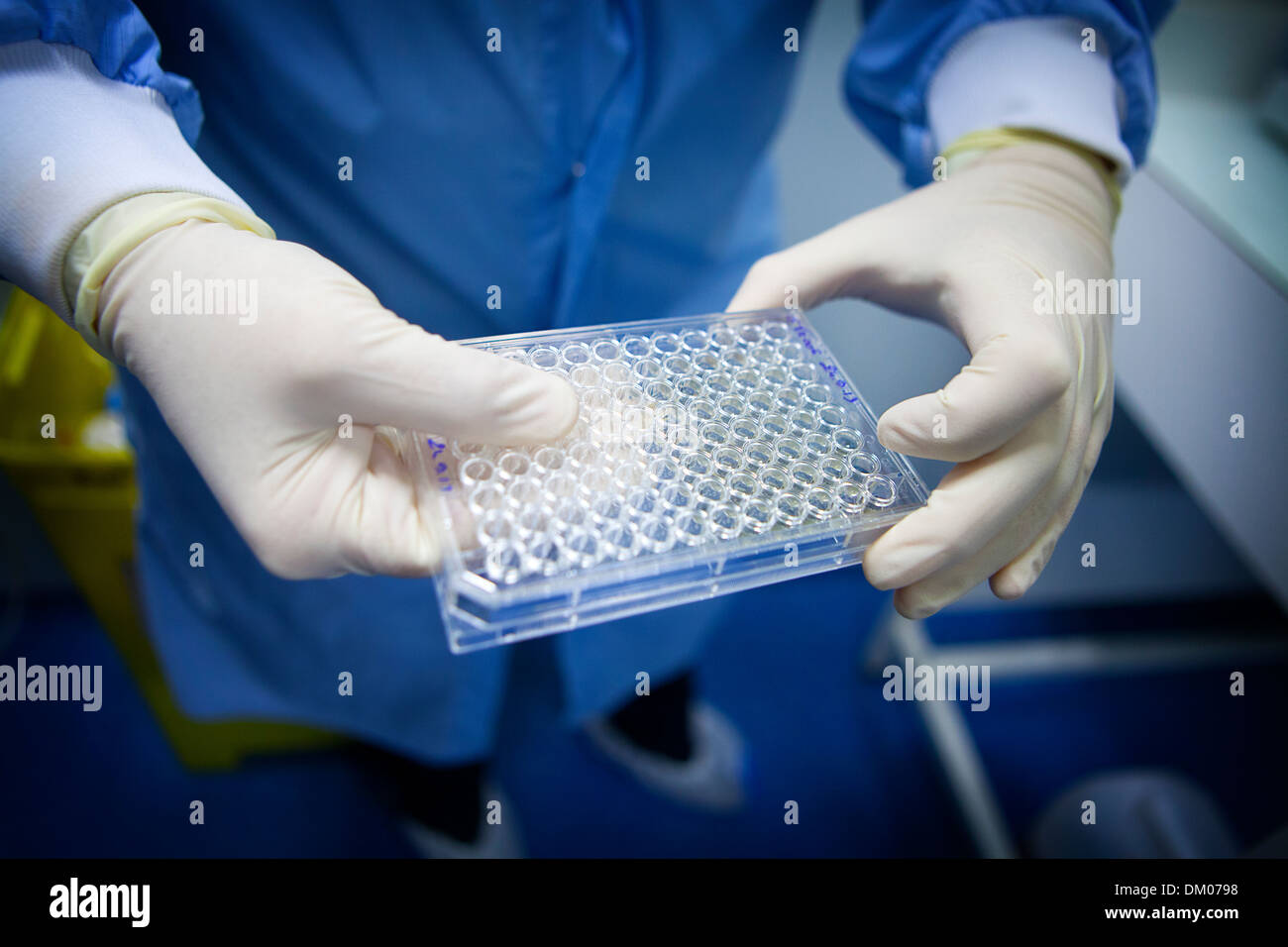 Cancer research laboratory hand hi-res stock photography and images - Alamy