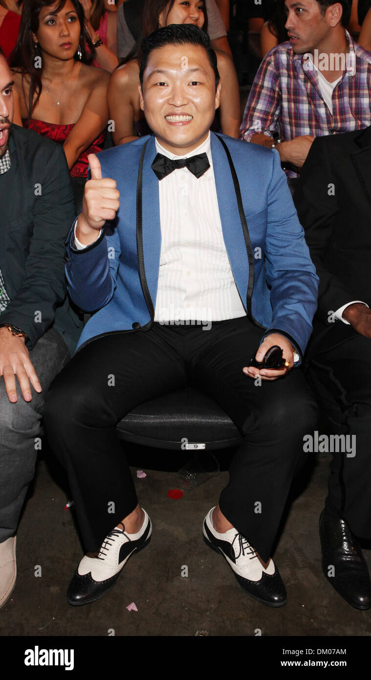 Psy 2012 MTV Video Music Awards held at Staples Center - Show Los ...