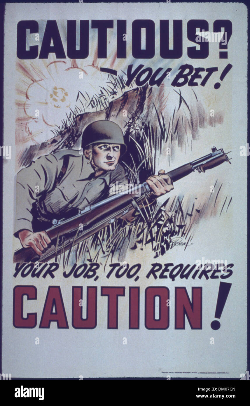 This World War II-era propaganda poster emphasizes the importance of ...