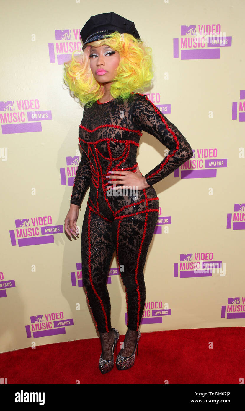 Nicki Minaj 2012 MTV Video Music Awards held at Staples Center ...