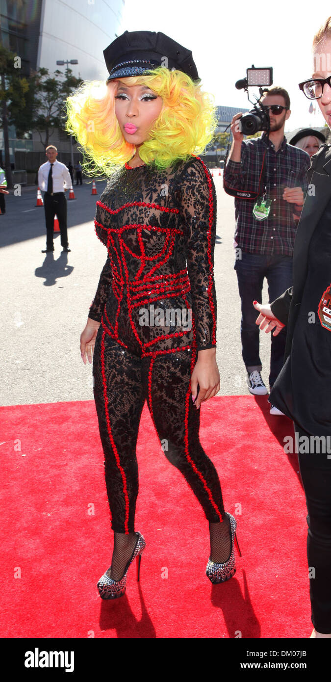 Nicki Minaj 2012 MTV Video Music Awards held at Staples Center ...