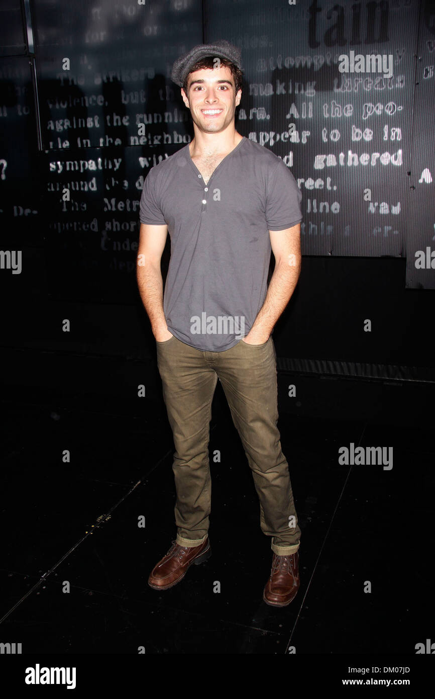 Corey Cott Cast change at Disney Broadway musical ‘Newsies’ at ...