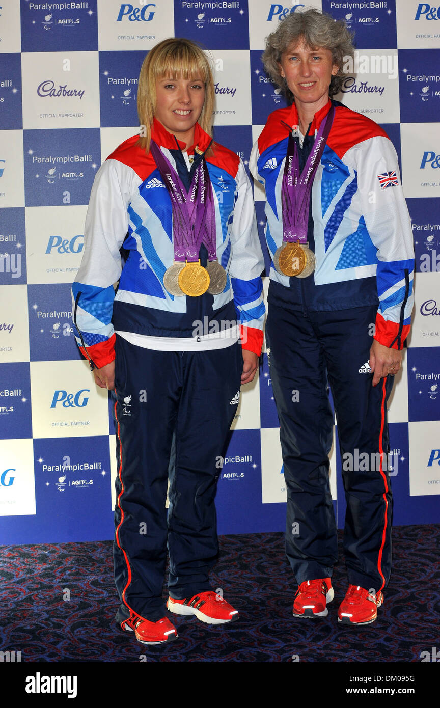 Deborah Criddle and Sophie Wells Paralympic Ball held at Grosvenor ...