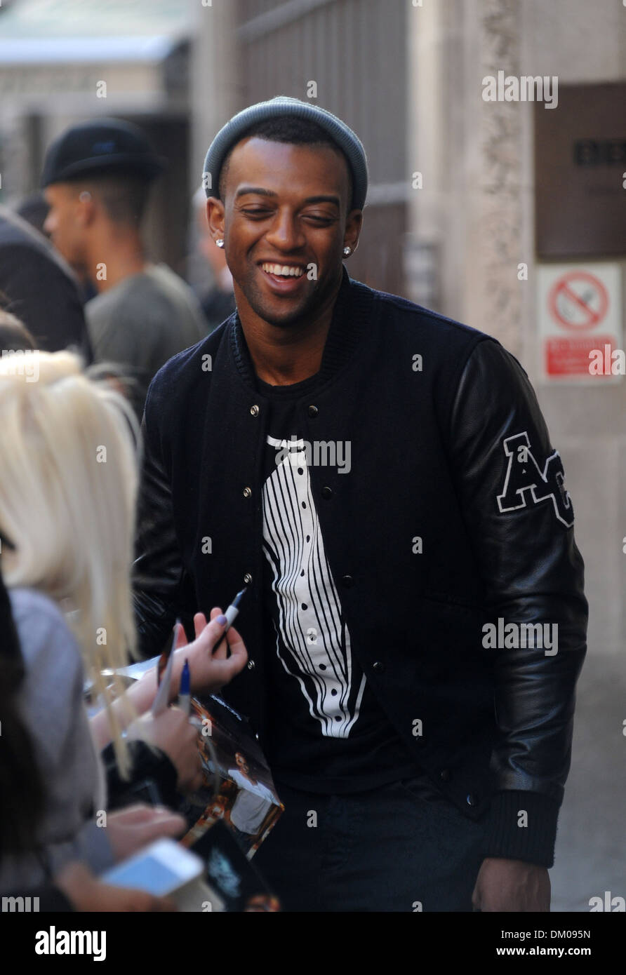 Oritse Williams of JLS at the BBC Radio 1 studios London, England - 06. ...