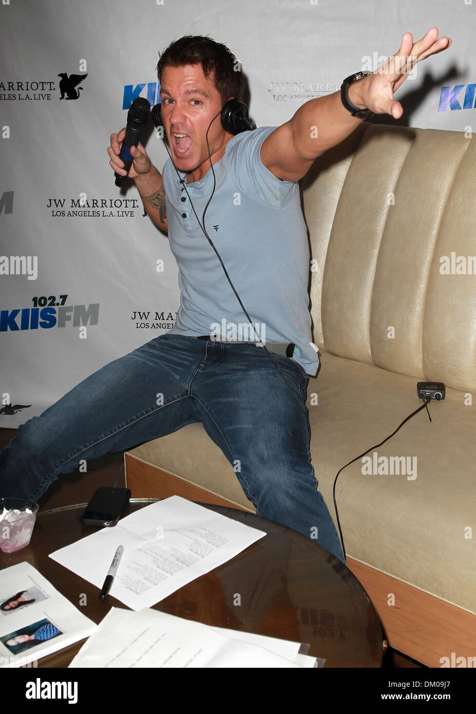 Dave Styles 102.7 FM/ KIIS FM 2012 VMA Pre Party Held at JW Marriott ...