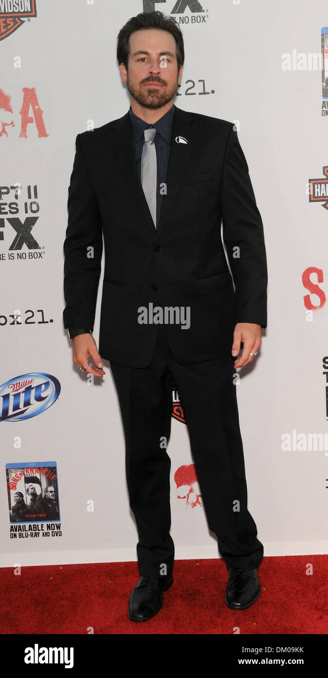 Kurt Yaeger Premiere Screening of FX's 'Sons Of Anarchy' Season 5 Held ...