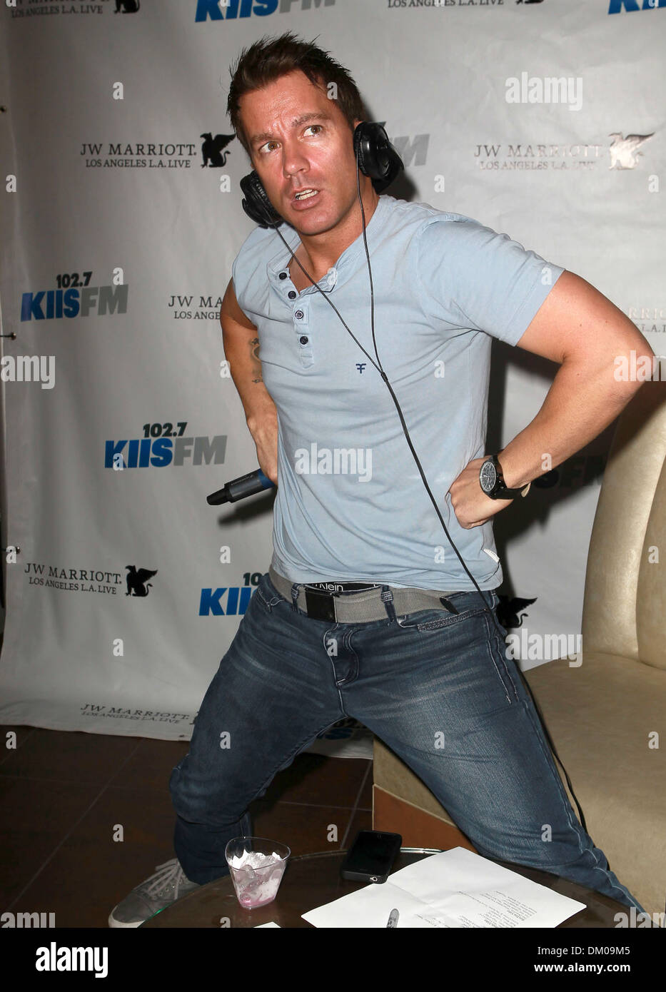 Dave Styles 102.7 FM/ KIIS FM 2012 VMA Pre Party Held at JW Marriott ...