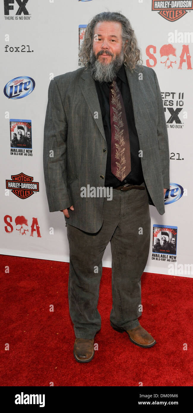 Mark Boone JR Premiere Screening of FX's 'Sons Of Anarchy' Season 5 ...