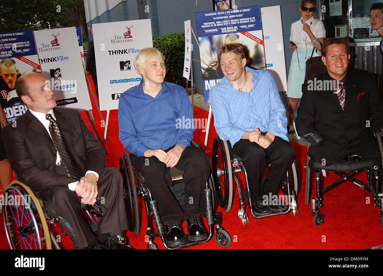 Nov. 12, 2001 - K43835AR.NEW YORK PREMIERE OF '' MURDERBALL '' AT THE ...