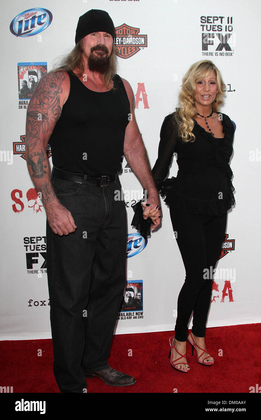Rusty Coones Premiere Screening of FX's 'Sons Of Anarchy' Season 5 Held at Westwood Village ...