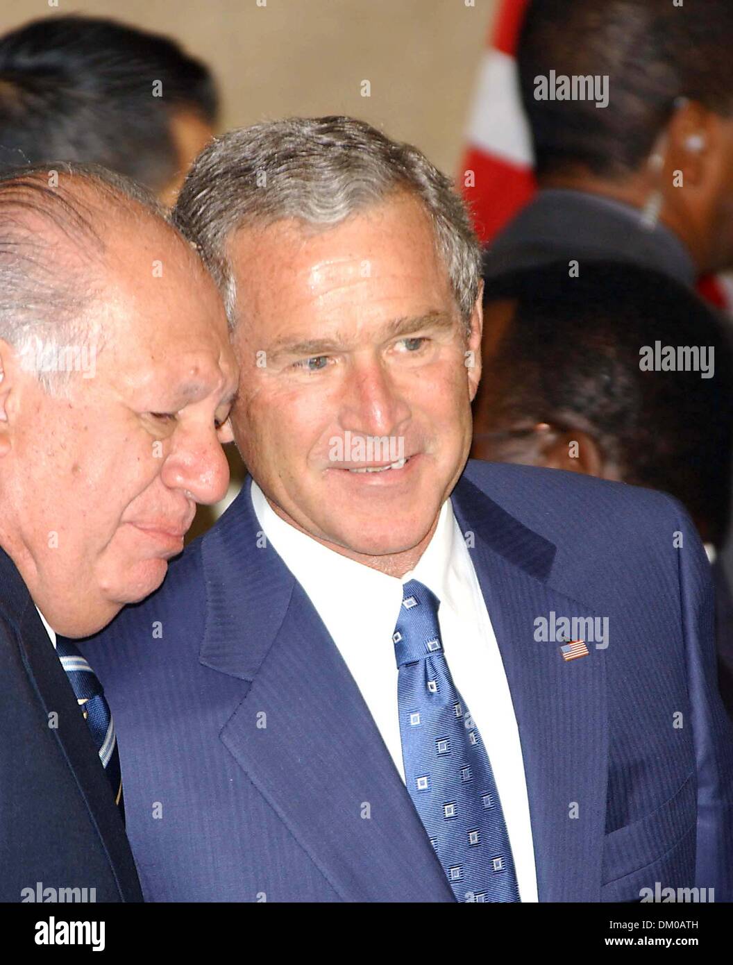 George bush united nations 2002 hi-res stock photography and images - Alamy