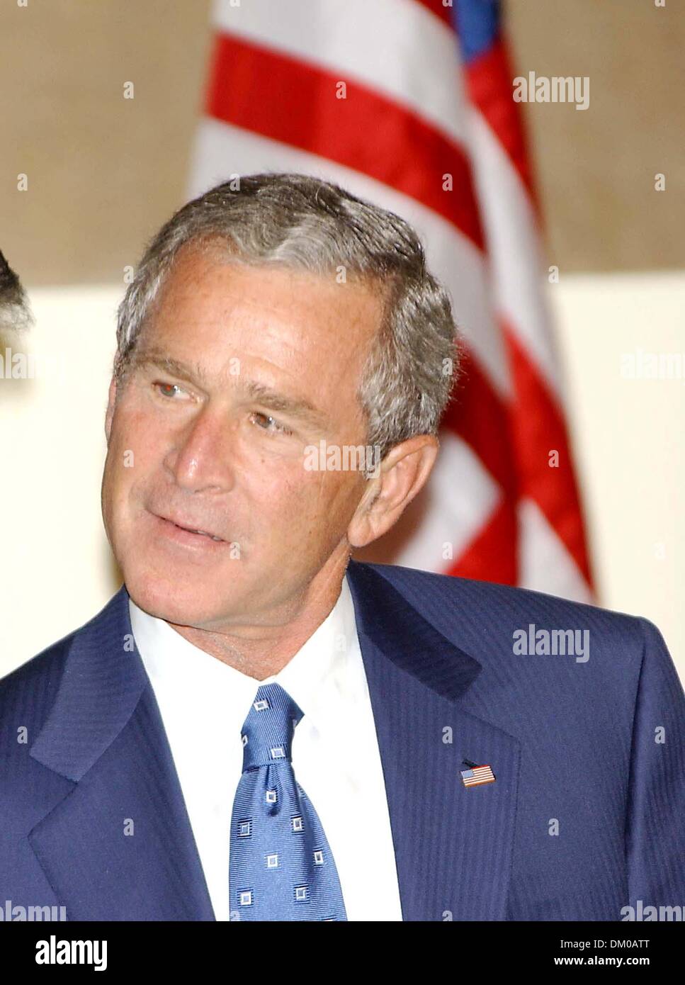 George bush united nations 2002 hi-res stock photography and images - Alamy