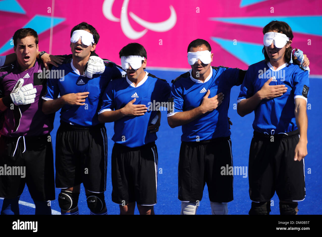 Blind football team london hi-res stock photography and images - Alamy