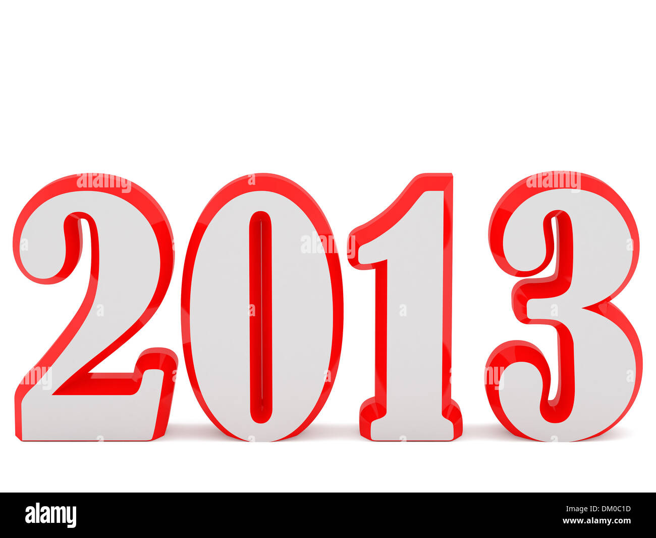 New 2013 year. High resolution image. 3d rendered illustration Stock ...