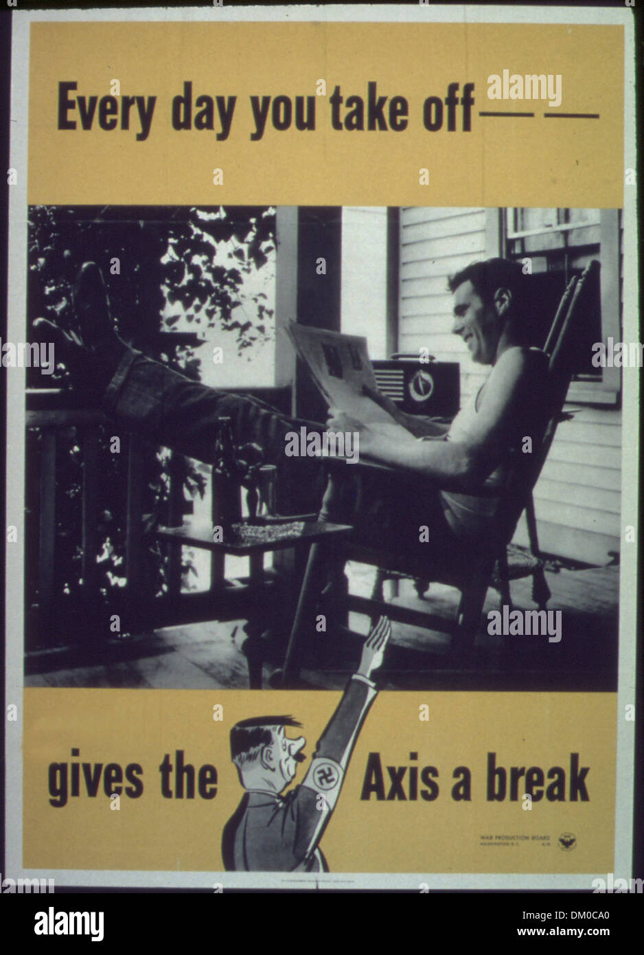 This World War II propaganda poster stresses the importance of ...