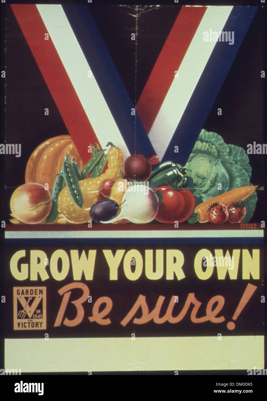 Grow your own poster hi-res stock photography and images - Alamy