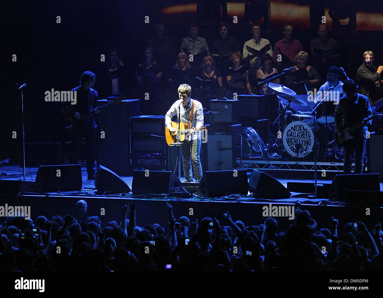 Noel Gallagher of High Flying Birds performing at Liverpool Echo Arena Liverpool England - 06.09 ...