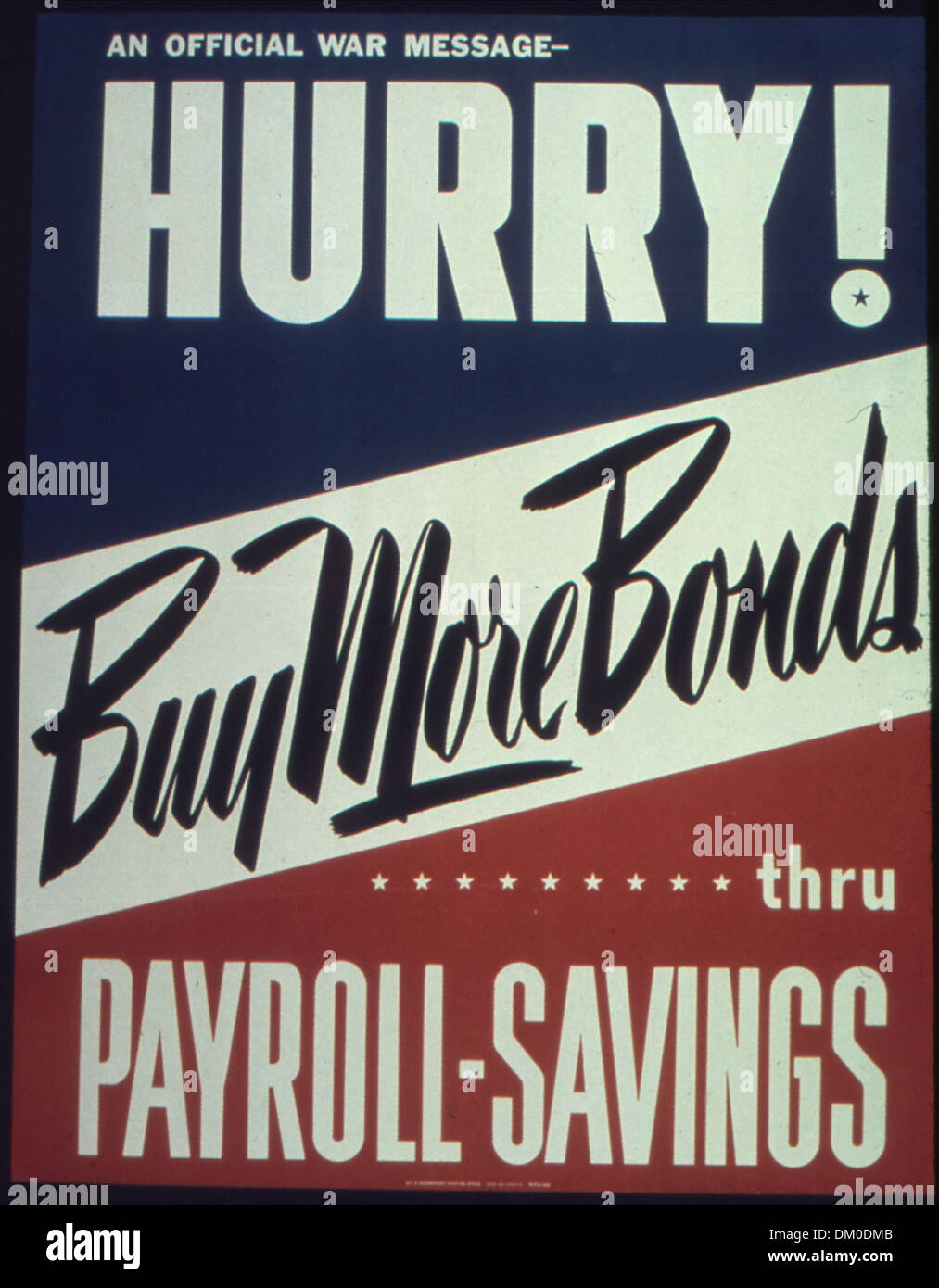 This American propaganda poster encourages citizens to buy more war ...