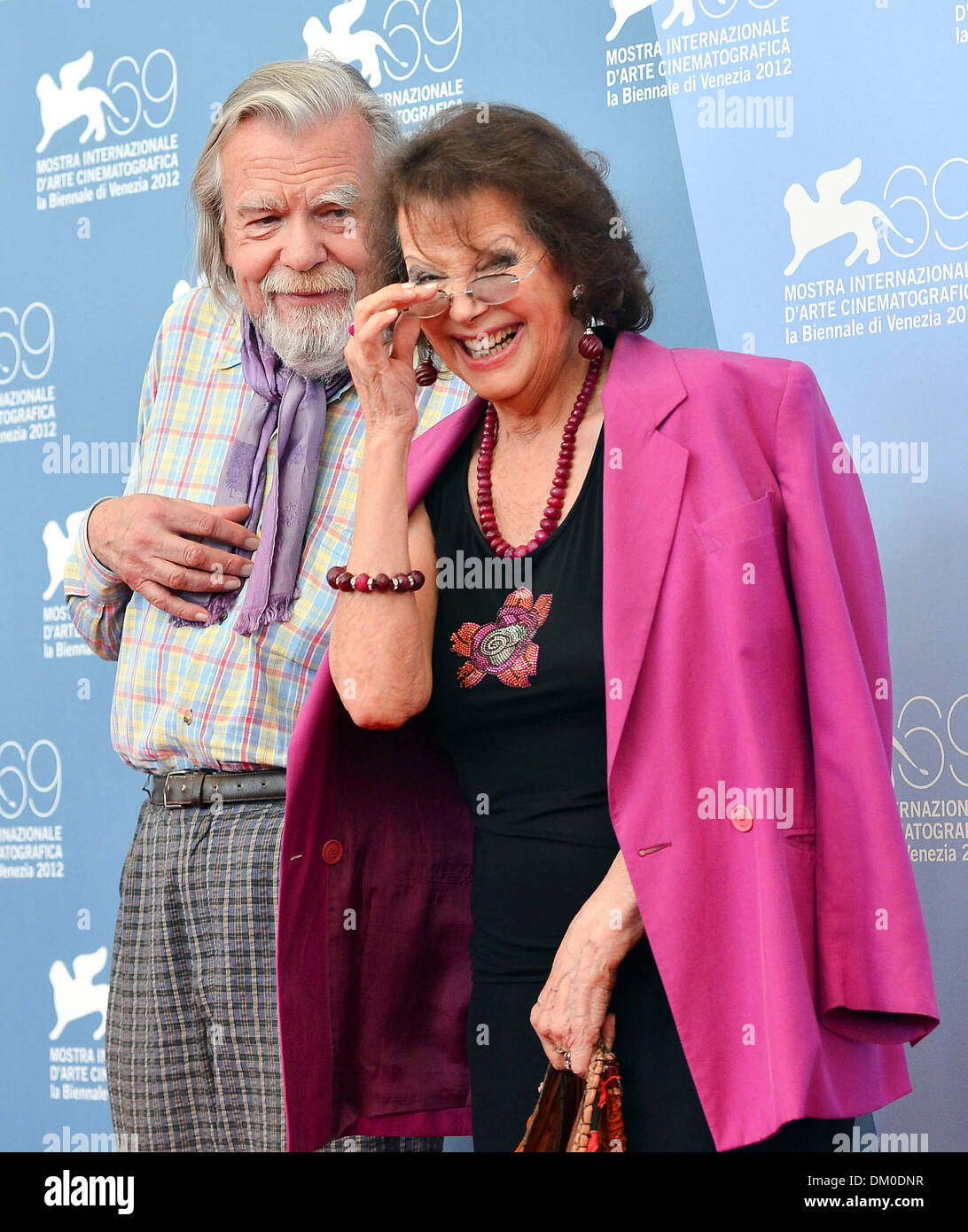 Michael Lonsdale Claudia Cardinale 69th Venice Film Festival - 'Gebo et ...