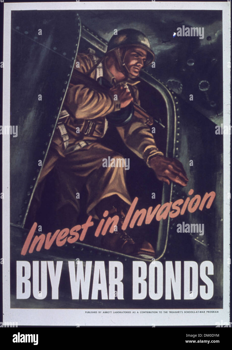 This American propaganda poster urges citizens to buy war bonds as a ...