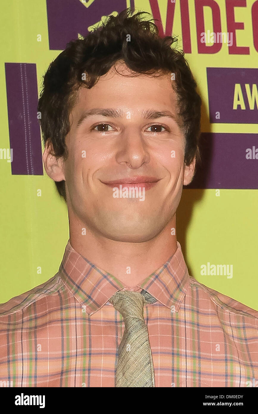 Andy Sandberg 2012 MTV Video Music Awards held at Staples Center ...