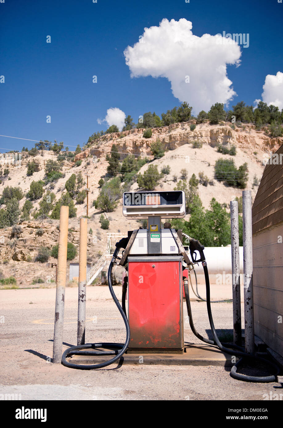 Gas Station, Utah, USA Stock Photo - Alamy