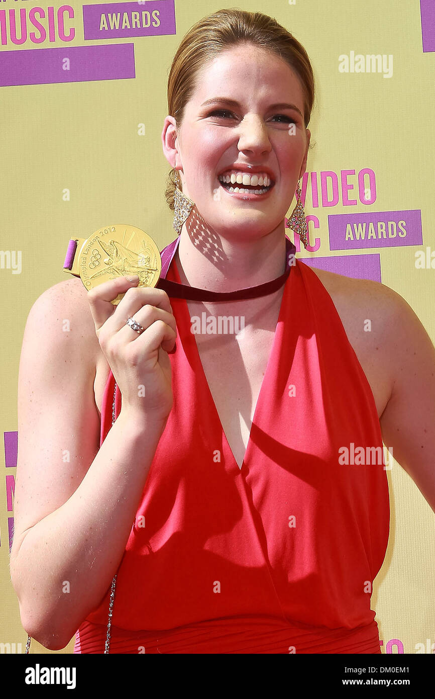 Missy Franklin 2012 MTV Video Music Awards held at Staples Center ...