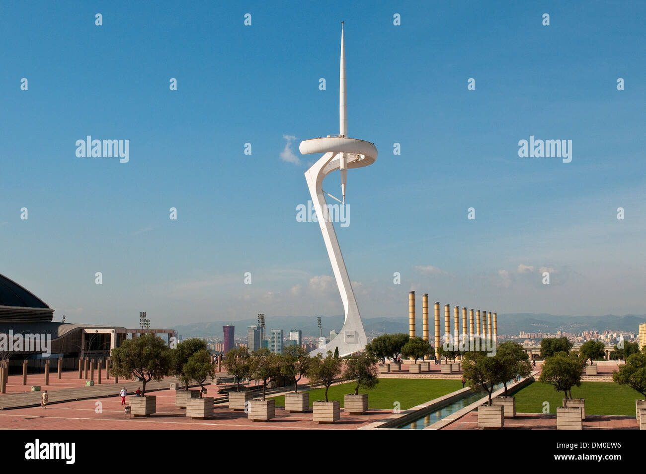 Spain olympic park tower designed by santiago calatrava catalonia hi ...