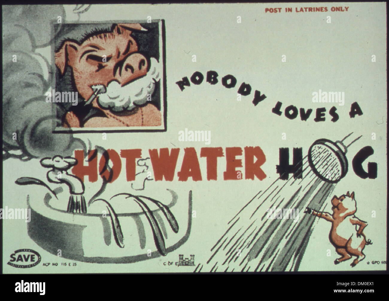 Saving water poster hi-res stock photography and images - Alamy